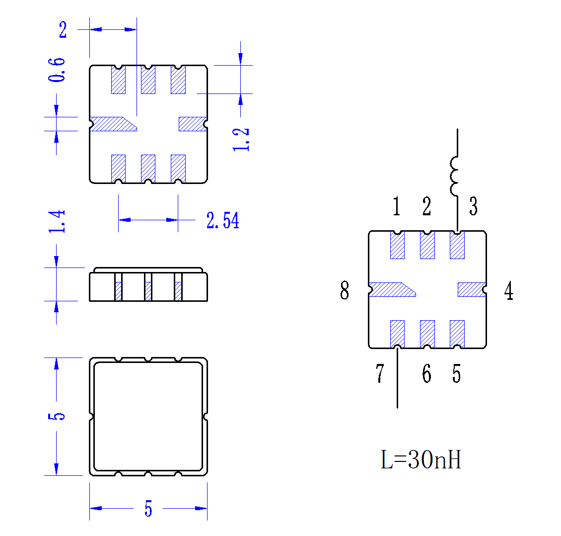 Filter-ZBF9-S140-24-2152 | Center Frequency140MHz, -40dB BW38MHz, SMD ...